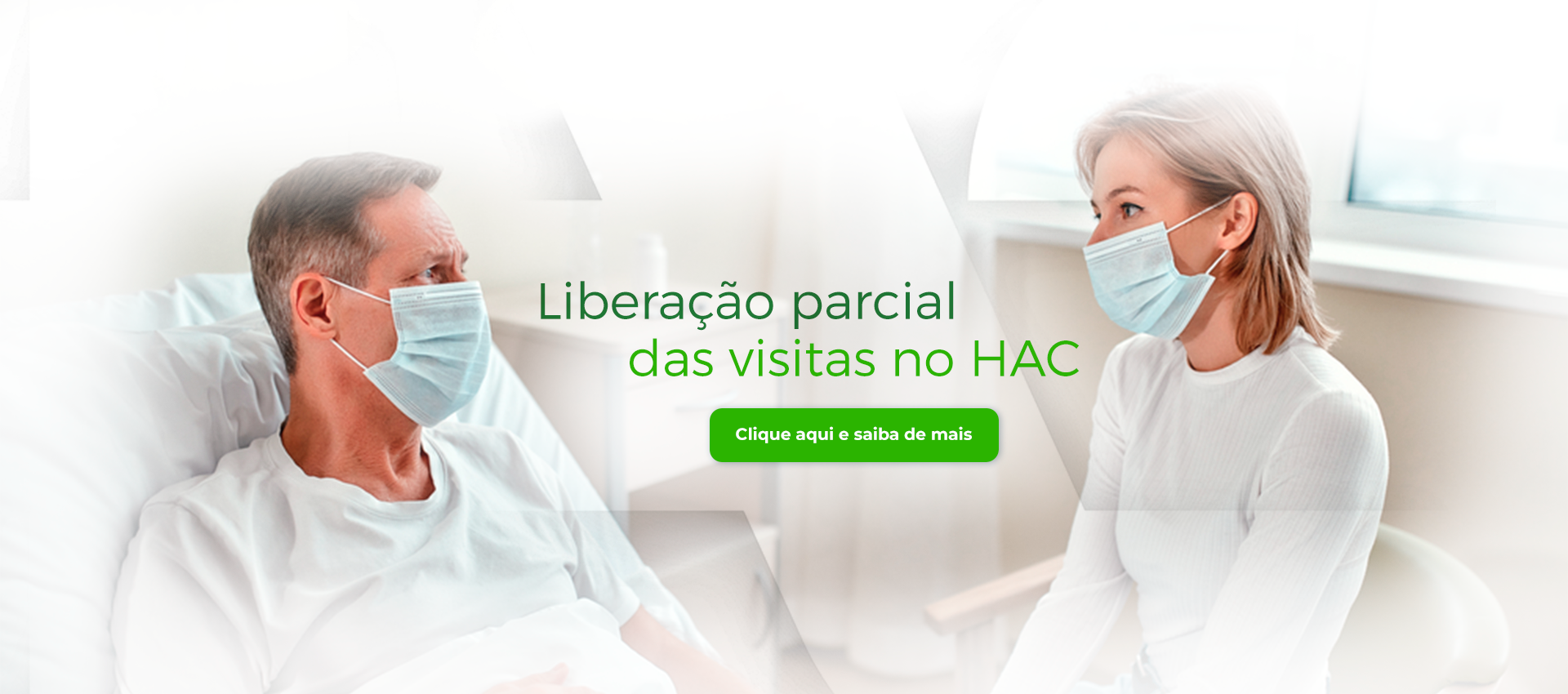 Liberação parcial das visitas no HAC - Hospital Angelina Caron Hospital ...
